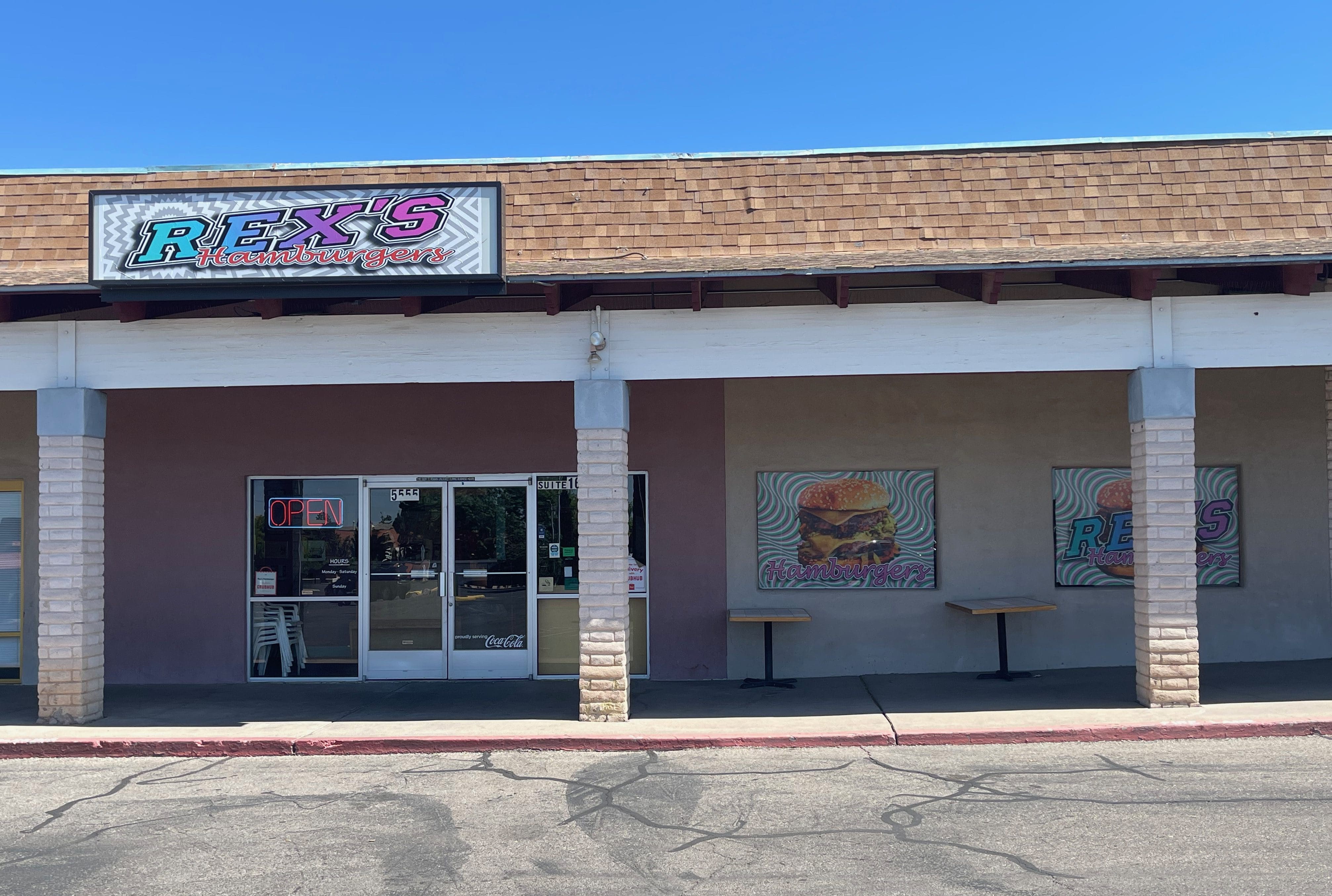 Rex's Hamburgers - Albuquerque, New Mexico - Gil's Thrilling (And ...